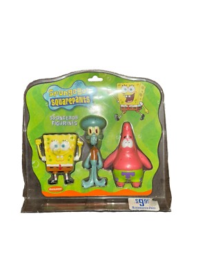 2001 SpongeBob Figures SpongeBob Bendable Figures Vintage First Ever ...