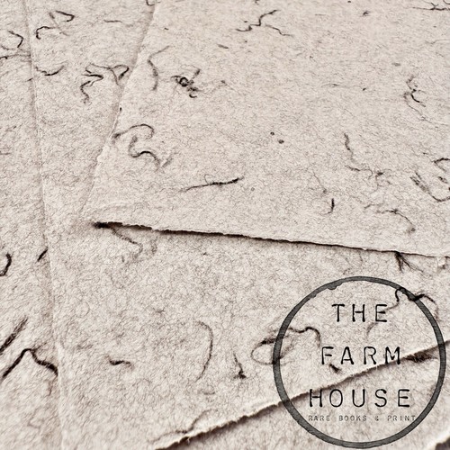 Handmade Paper -8.5 X 11.5 - Antique Laid & Deckled Edge -10 Pack ...