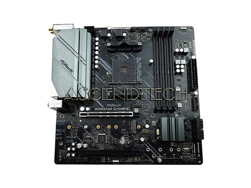 ASROCK B550AM GAMING AMD B550A SOCKET AM4 DDR4 HDMI MICRO ATX ...