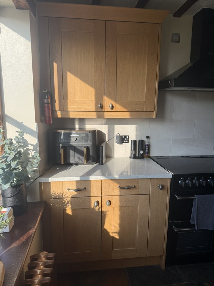 Solid Oak Kitchen units | eBay UK