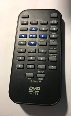Audiovox Portable DVD Video Genuine PE-HD Remote EE5 Blue Navigation | eBay