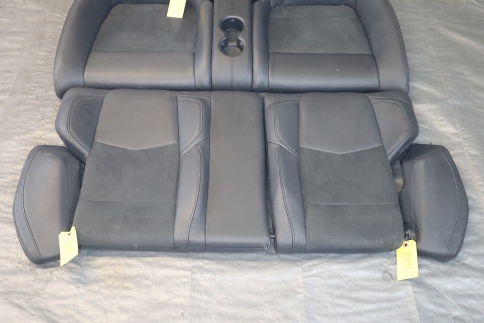 2017-2019 CADILLAC ATS-V COUPE LF4 3.6L OEM RECARO BLACK LEATHER SEATS ...