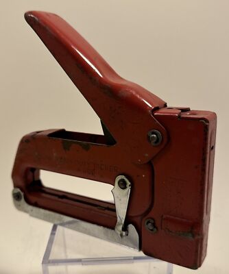 Vintage Red Swingline 800 - Staple Gun Heavy Duty Stapler Tacker | eBay