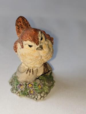 Russell Willis Collection WB63 Baby Wren Bird Figure By Chiltern! | eBay UK