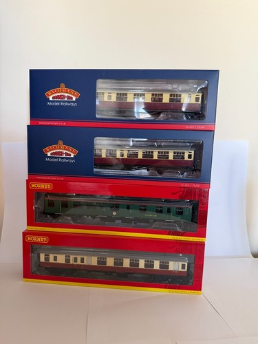 3 BULLEID OO COACHES PLUS HORNBY CATERING COACH | eBay Australia