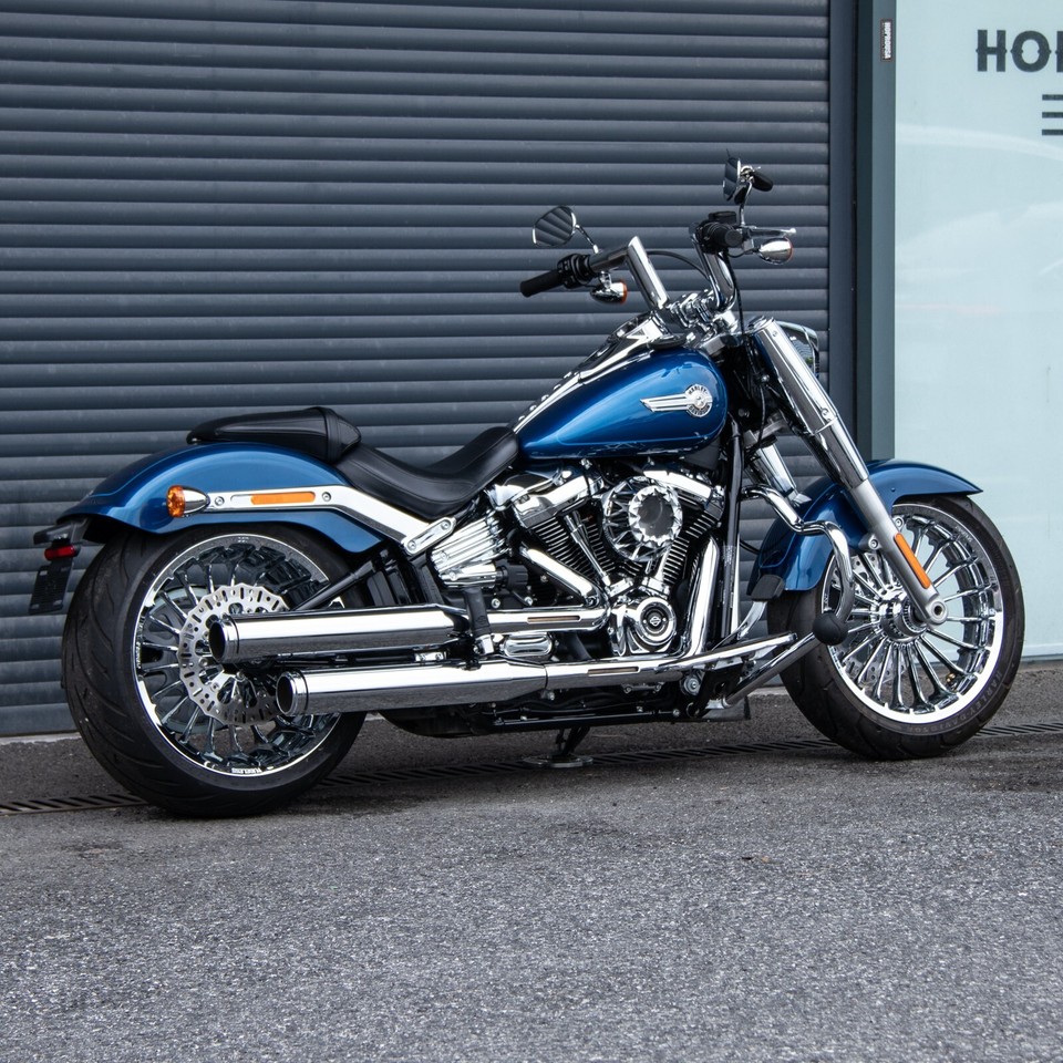 Hoprousa 18x8.5 Rear Wheel for 2018+ Harley Fatboy&Breakout Aluminum ...