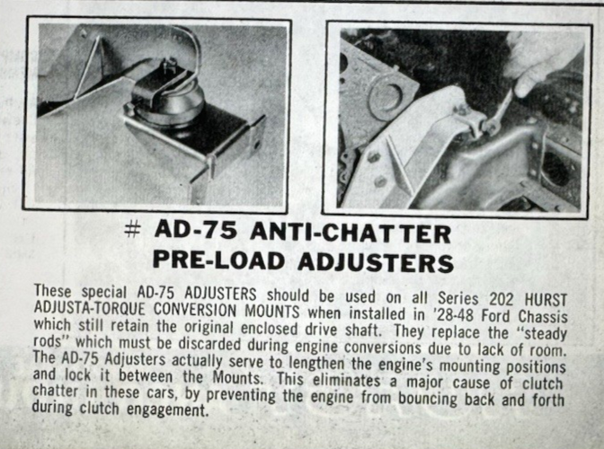 RARE - Unopened NOS HURST Pre-Load Adjusters - Anti Chatter ...