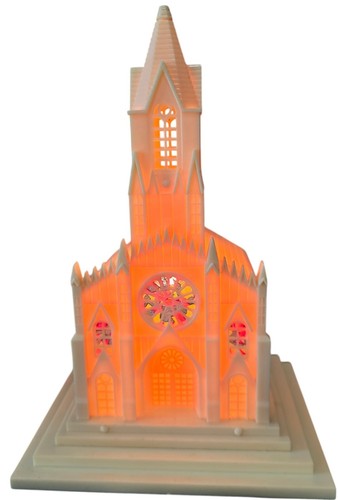 Paramount Raylite Vintage Plastic Cathedral Church MCM 1950 | eBay