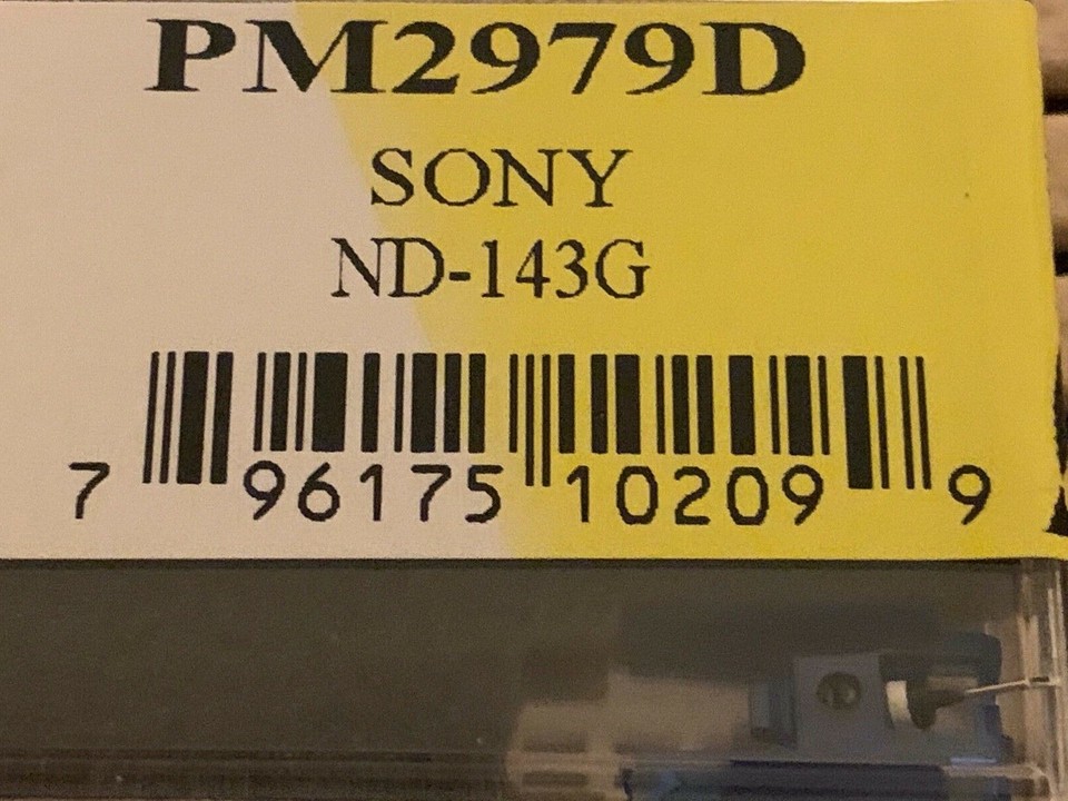 Replacement diamond stylus for SONY ND143G stylus | eBay