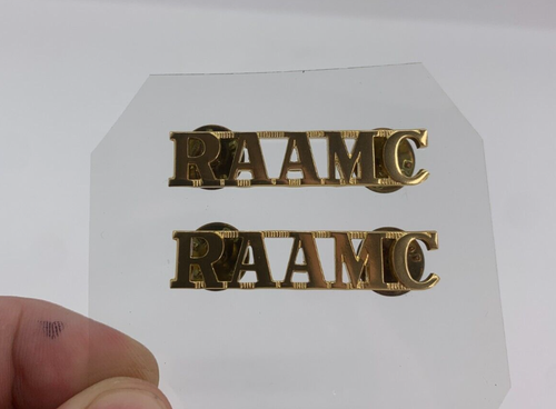 Royal Australian Army Medical Corps RAAMC Shoulder Title Badges ...