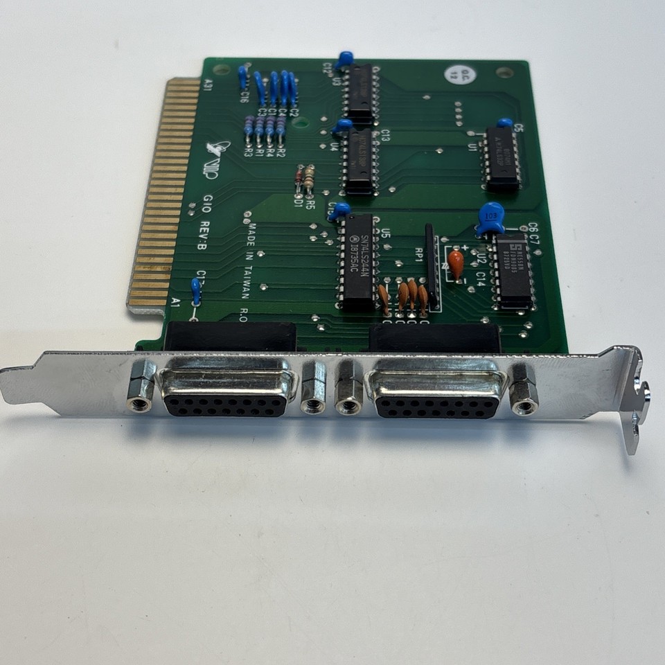 Vintage ISA MFM Floppy Hard Disk Controller Card XT Class VIP | eBay