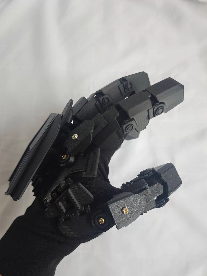 Cyberpunk Mechanical Wearable Hand Armor Cosplay Prop Gloves Xmas Gift ...