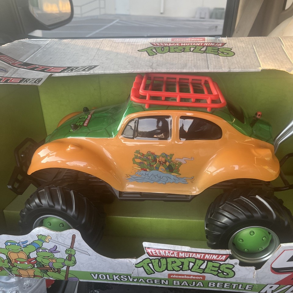 Teenage Mutant Ninja Turtles Elite 4x4 Monster Truck RC Jada new mint ...