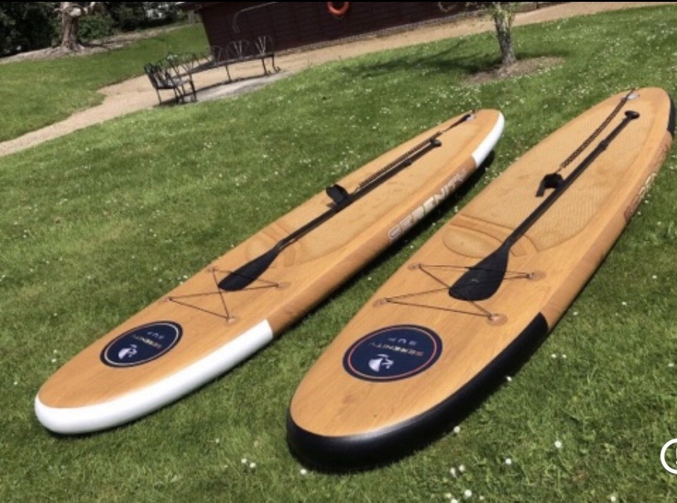 Serenity 11'5' Stand up Paddle Board Inflatable SUP Complete Package ...