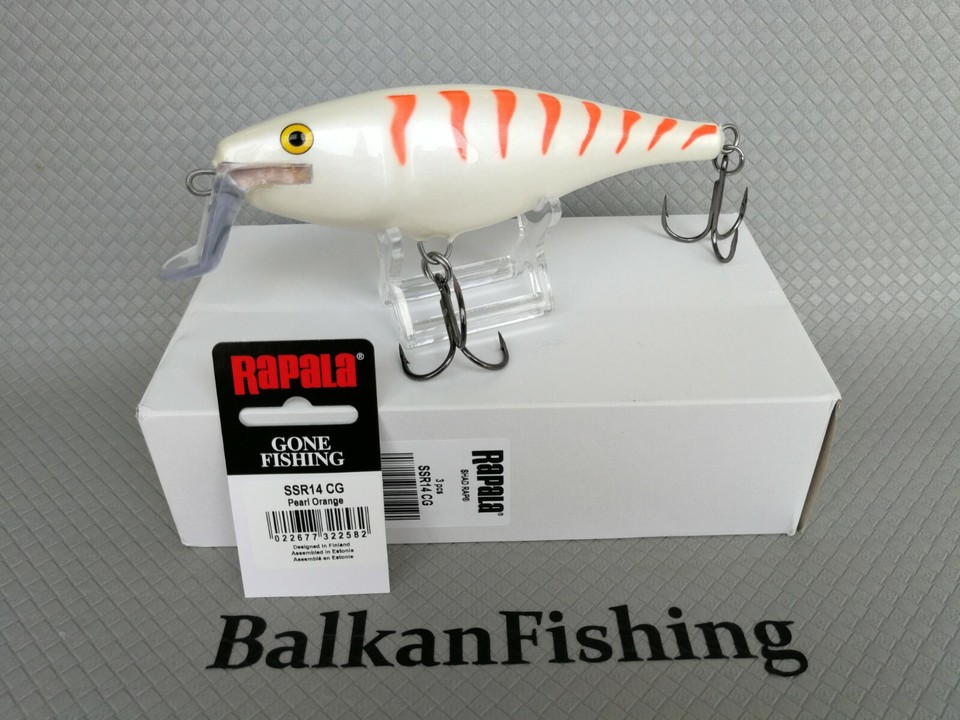 Rapala Super Shad Rap SSR-14 lot of 3 SPECIAL NP+CG+SFC, Colors ...