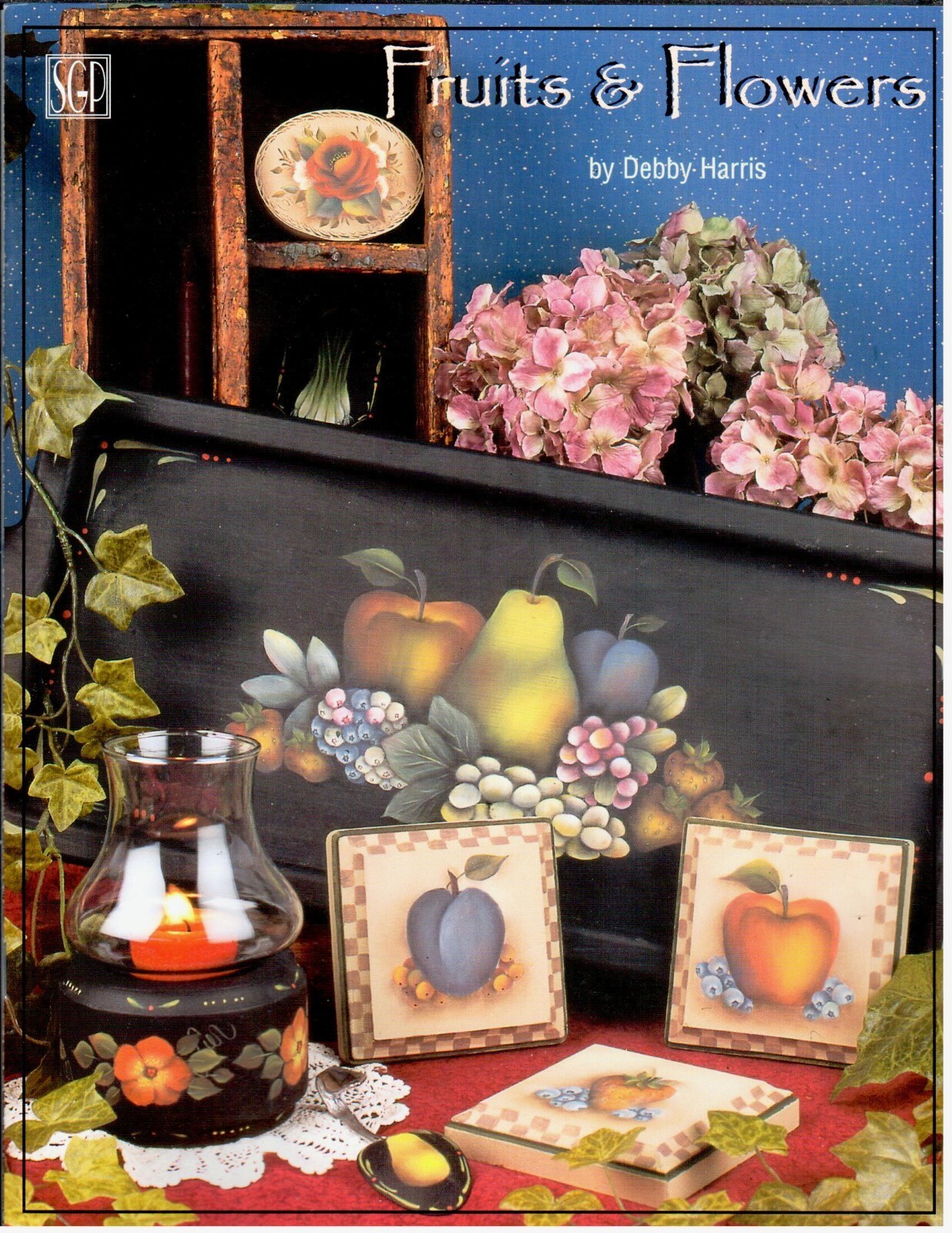 Fruits & Flowers Acrylic Decorative Painting Patterns Book Debby Harris ...