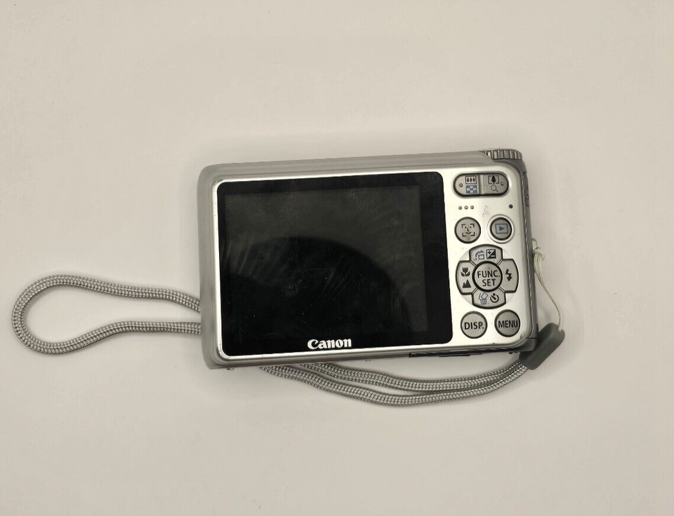 Canon PowerShot A3100 IS 12.1MP Digital Camera - Silver SET (TESTED ...