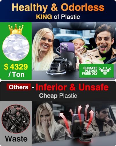 【65+LBS Strongest Suction & Military-Grade 2024 Ultimate Car Phone ...