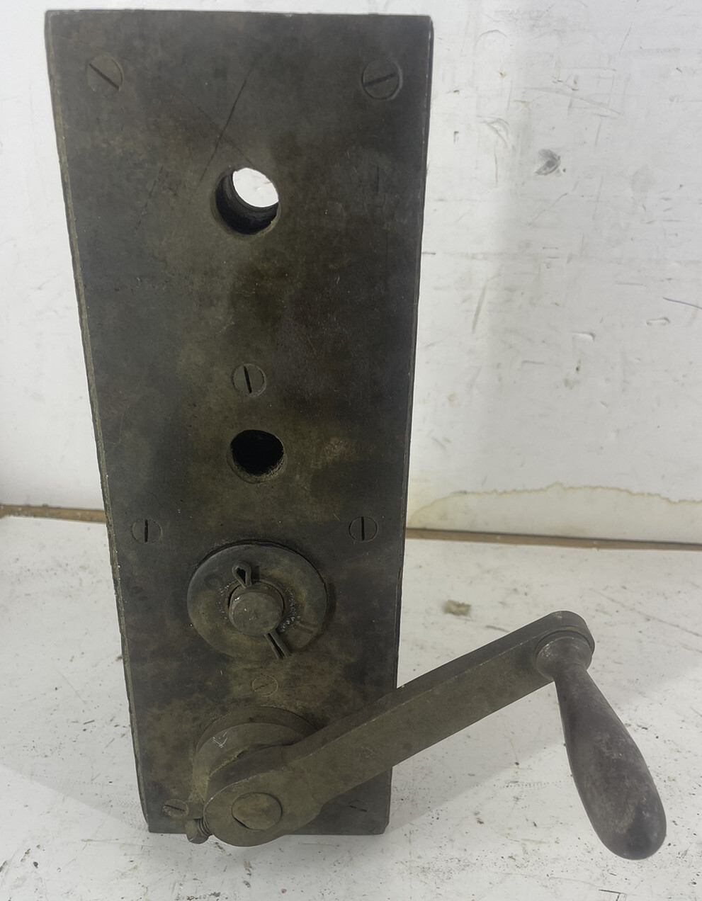 ANTIQUE METAL TURNING MACHINE LARGE CRIMPER TINSMITH BLACKSMITH | eBay