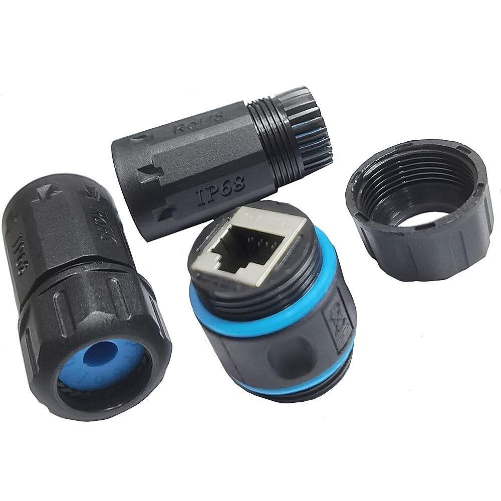 Durable Network RJ45 Connector Waterproof LAN Connector Outdoor | eBay