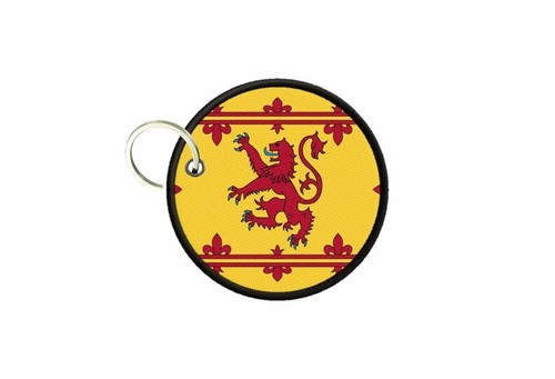 Scotland Royal Flag Keychain Round Badge | eBay