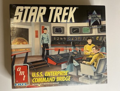 1991 AMT ERTL STAR TREK TOS U.S.S. ENTERPRISE COMMAND BRIDGE #6007 ...