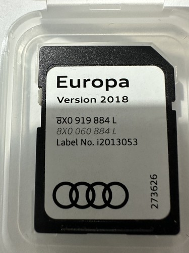 Genuine Audi A1 A6 A7 Q3 Q2 Q5 Maps SAT NAV SD CARD 2018 8X0919884L- | eBay