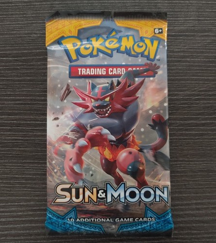 Pokémon TCG: Sun & Moon Base Set Booster Pack - 10 Cards | FACTORY ...