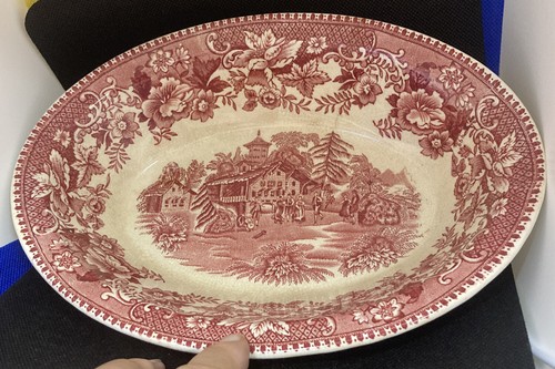 c1929 Thomas Hughes Longport Staffordshire England Avon Cottage Oval ...