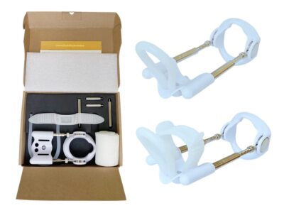 White penile Traction Device Effective penile Enlargement Stretching ...