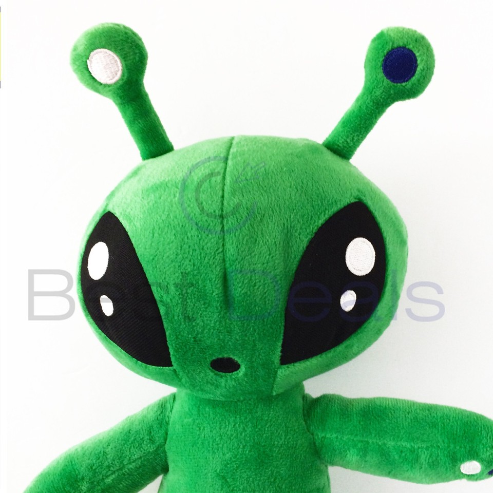 Ikea Original Soft Toy Green Alien Plush Stuffed Animal Toys New 13 ...