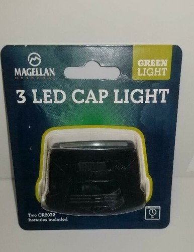 Magellan Outdoors 3 LED Cap Light NEW | eBay