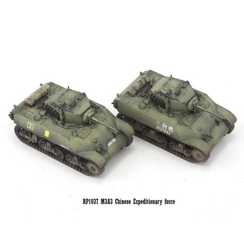 S-Model 1/72 RP1037 M3A3 Chinese Expeditionary Force Stuart Tank Iron ...