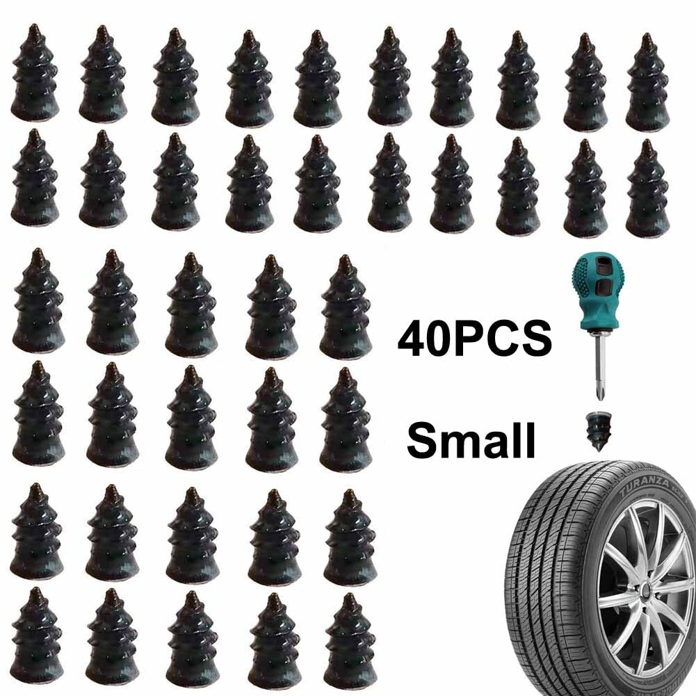Tire Repair Screw in Rubber Plug Nail Car Tyre Puncture Repair Tool kit ...