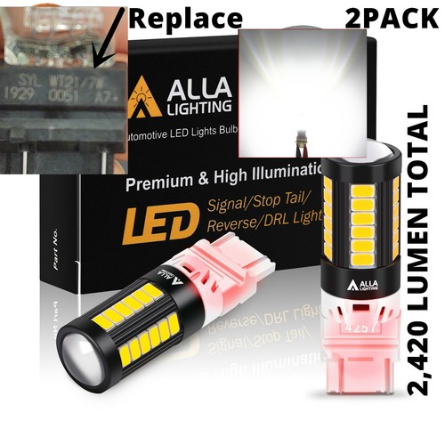 2021 Ford F-150 WT21W/7W WT21/7W LED White Brake Light Bulb Taillight ...