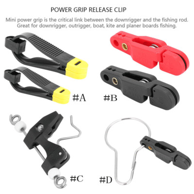 Power Line Clip Snap Weight Release Clip for Planer Board, Downrigger ...