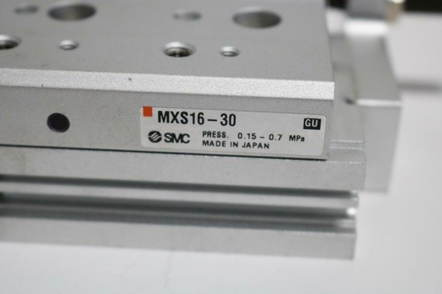 SMC MXS16-30, RB1006 Guided Cylinder Air Slide Table w/2 Shock ...