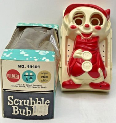 A.C. Gilbert Co. 14101 Scrubble Bubble Toy Unused in the Original Box ...