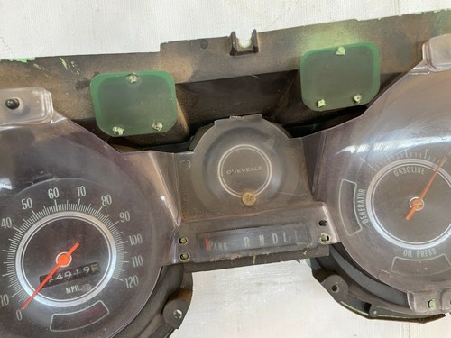 1969 Chevelle Gauge Cluster Malibu Instrument Panel Dash Bezel Chevy El ...