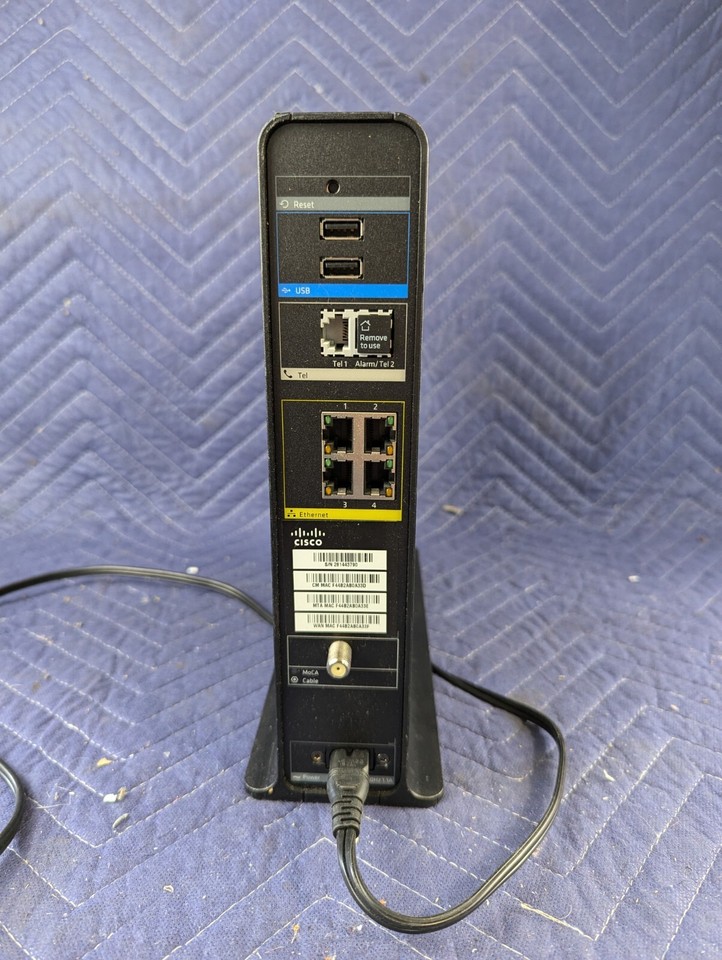 Technicolor DPC3941B Comcast Business Dual Band WiFi Cable Modem Router ...