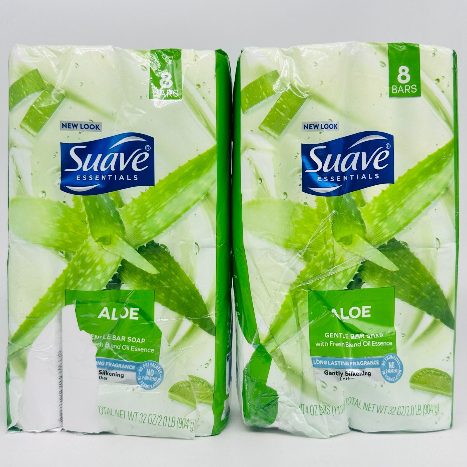 Suave Essentials Aloe Vera Bar Soap 2PK x 8Ct in Total =16Ct | eBay
