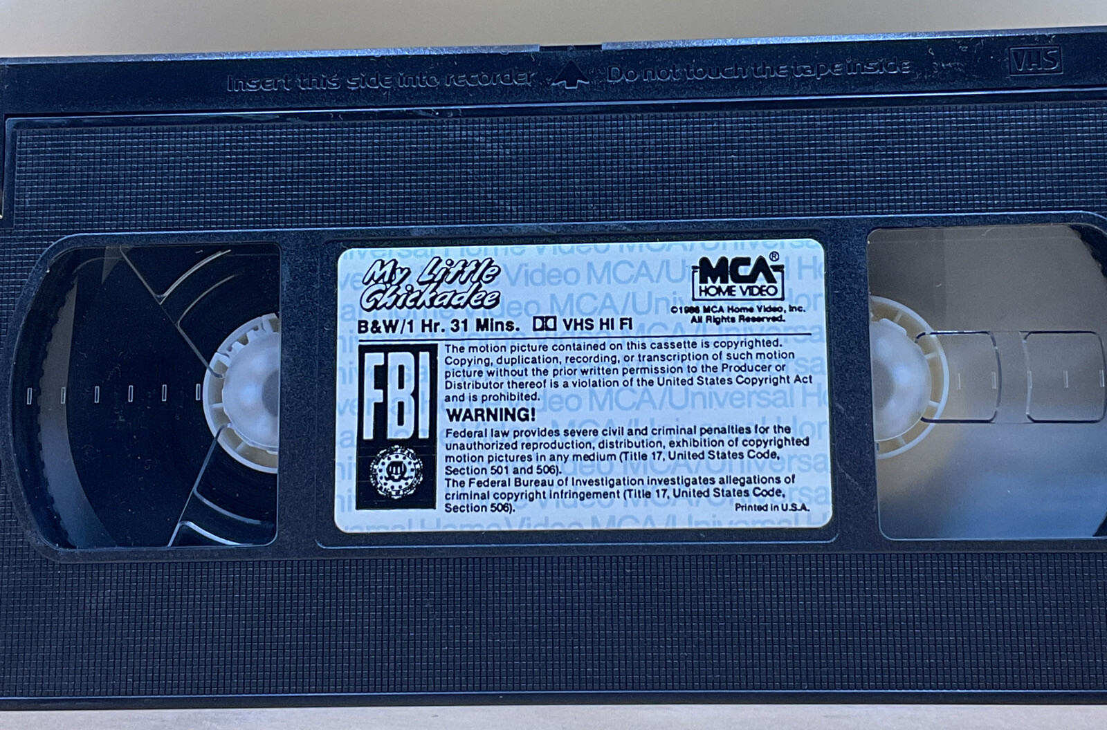 My Little Chickadee VHS 1940, 1993 Mae West VHS **Buy 2 Get 1 Free ...
