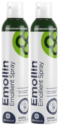 2 X Emollin Emollient Spray 240ml | eBay UK