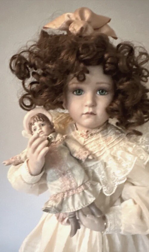 Pamela Phillips Sophie And Her Bru NRFB Porcelian Doll Yesterday's ...