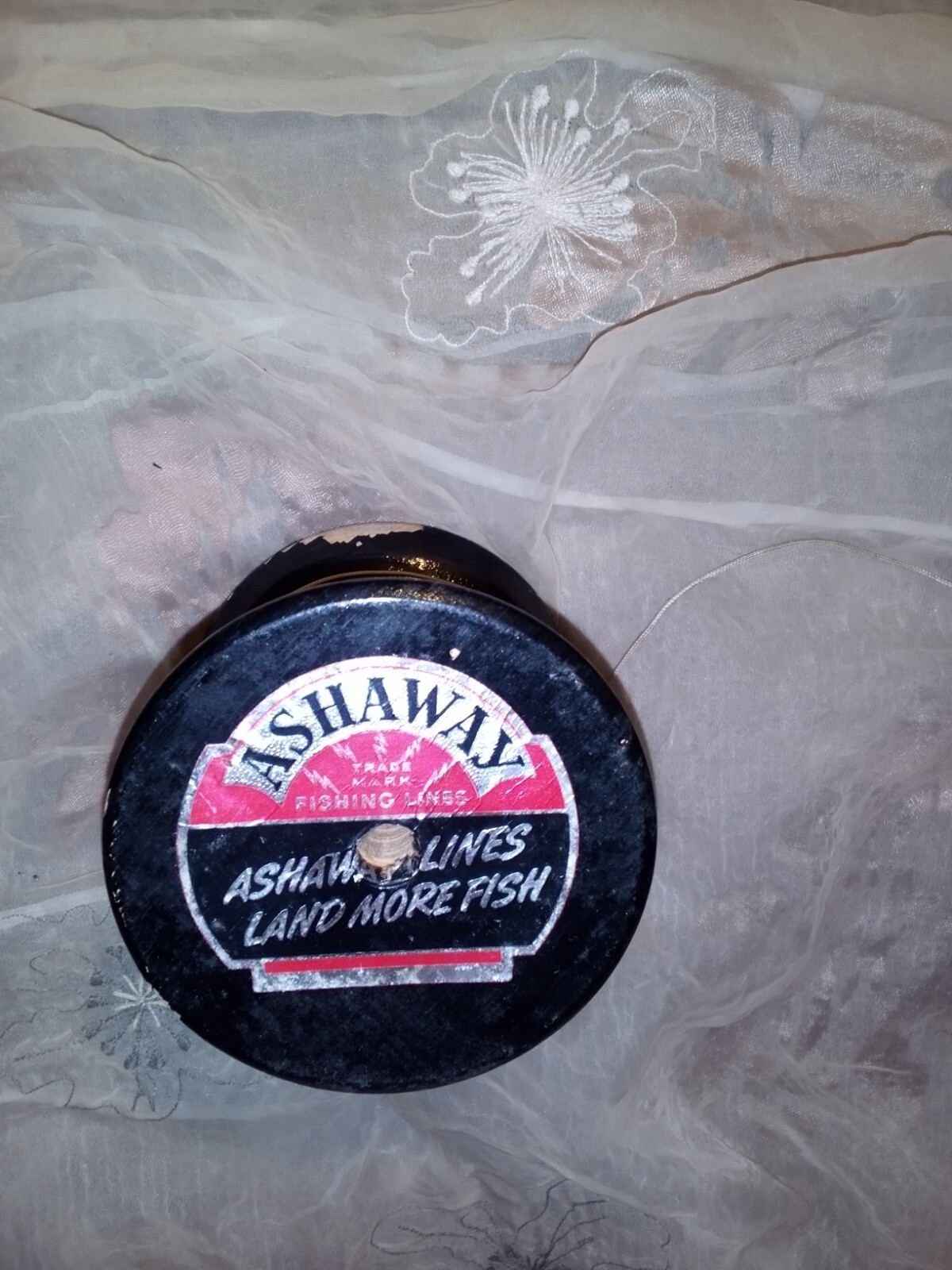 Vintage Partial Spool of Ashaway Squidding Line 54 Lb #1319 Collectable ...