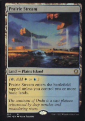 Prairie Stream - Commander: Dominaria United: #225, Magic: The ...