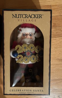 2000-2001 NUTCRACKER VILLAGE CELEBRATION SANTA LIMITED EDITION | eBay