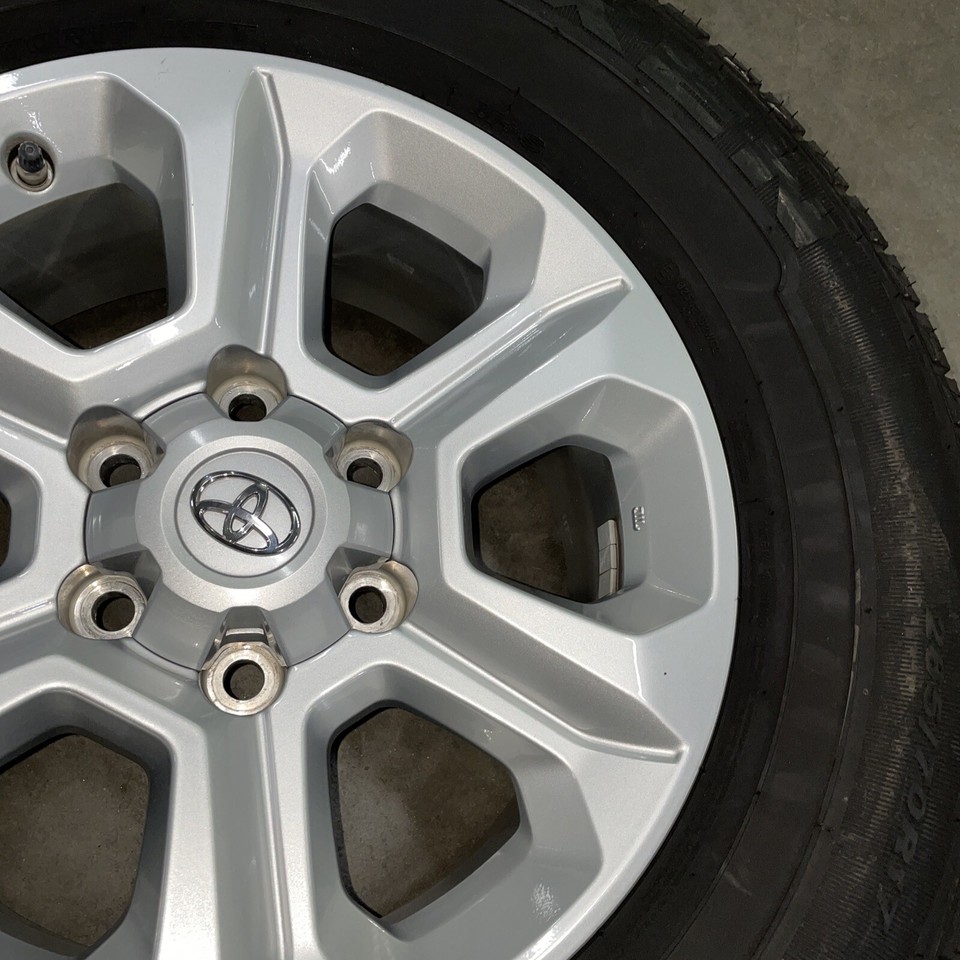 17" 4Runner Toyota Tacoma OEM wheels rims tires FJ 75153 2019 2020 2021 ...