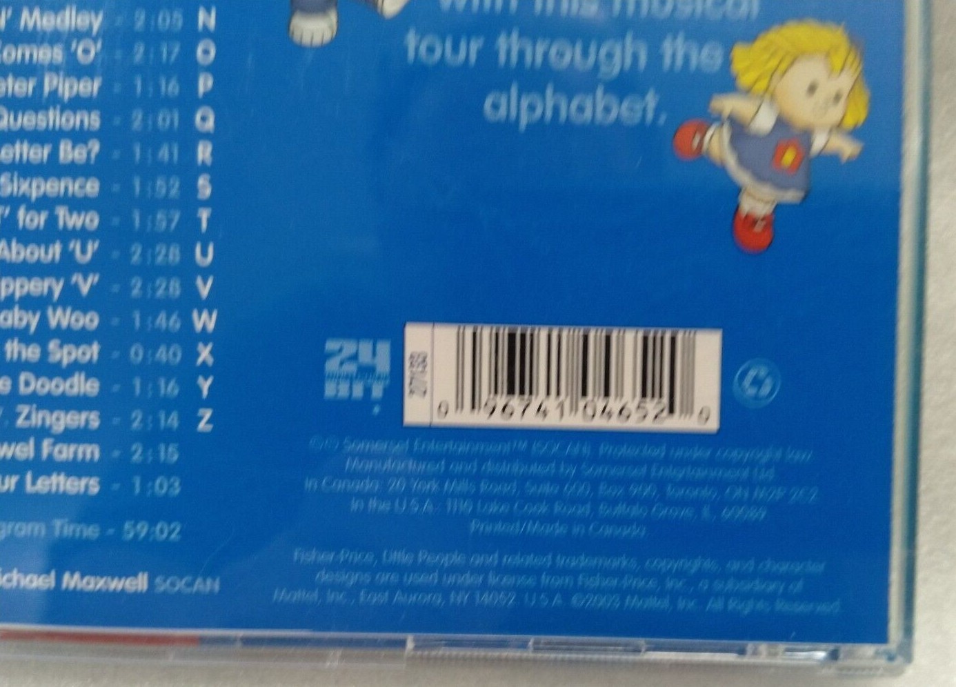 Fisher Price Little People ABC Sing-Along (CD, 2003) 96741046520| eBay