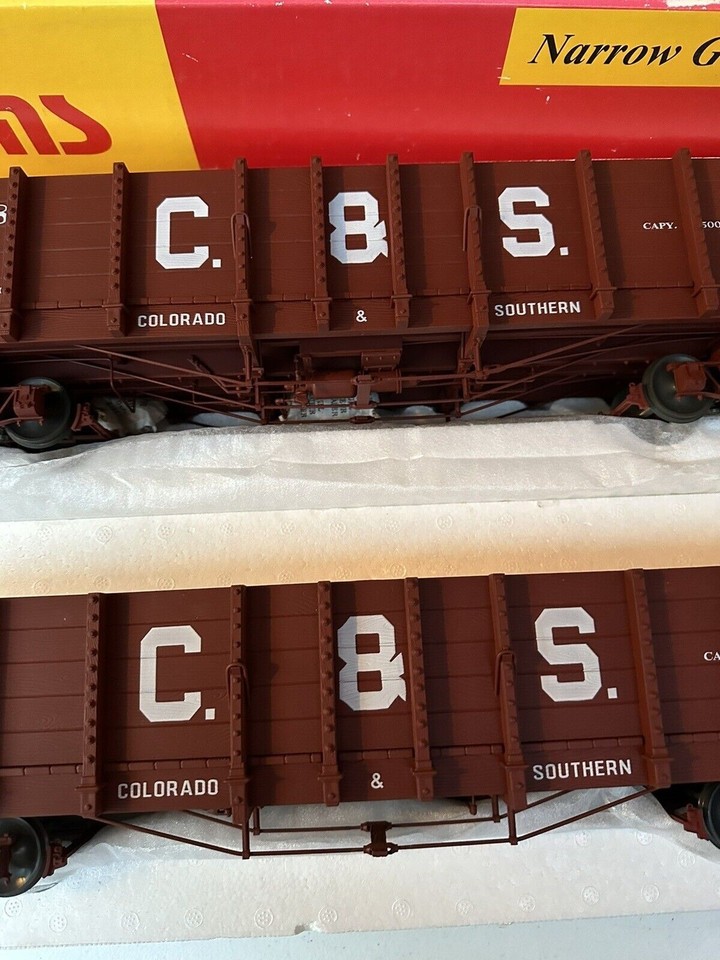 ACCUCRAFT C&S Colorado & Southern High Side Gondola #4472 ONLY! | eBay